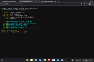 pixelbook 2017 (eve) 安装 archlinux 避坑指北 – 复读机的记事本